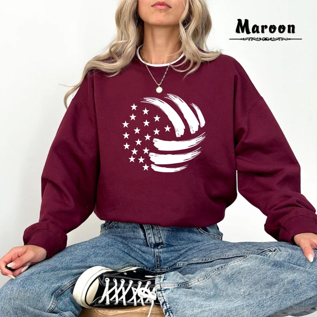 Volleyball Sweatshirt, Volleyball Player Sweat, Volleyball Mom ...