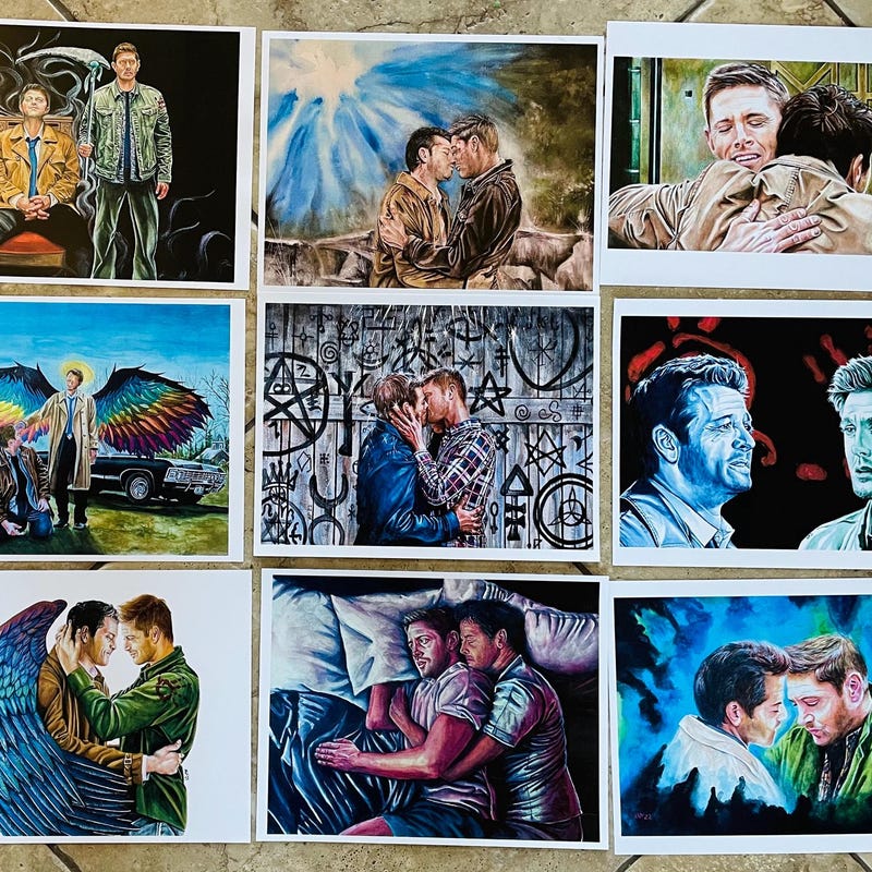 Destiel - Etsy