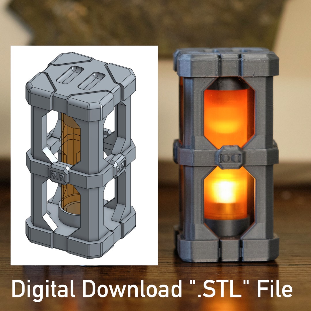 1:12 Scale Sci-fi Fusion Coil Prop (H3) - Etsy