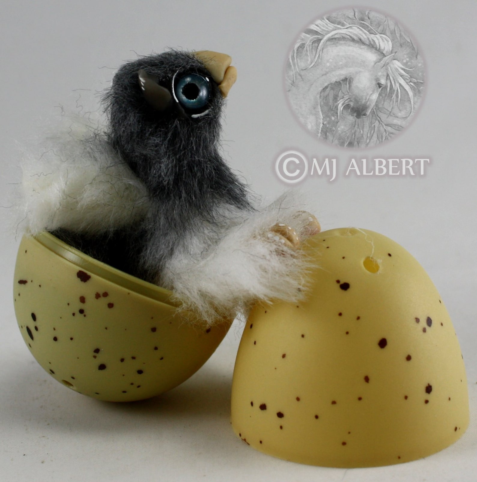 Companion Poseable Gryphon Hatchling Art Doll - Etsy