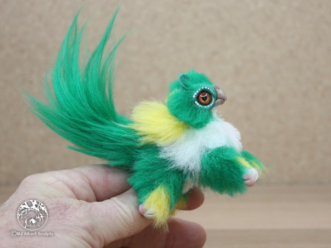 Poseable Baby Parrot Gryphon Griffon Hatchling Art Doll Hatchling Baby ...