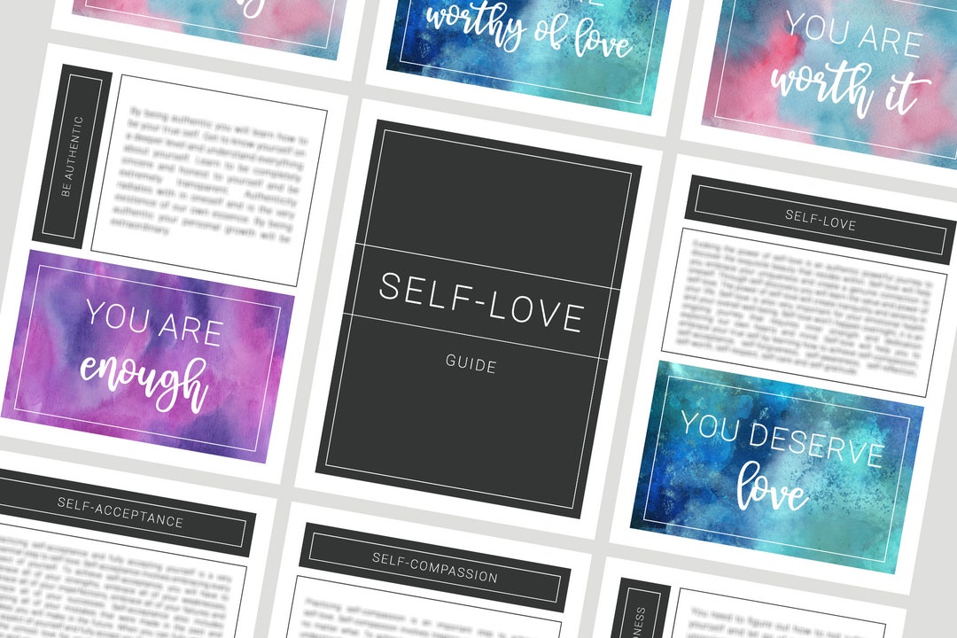 Self Love Guide | Self Love Book | Self Love | Self Improvement Guide ...