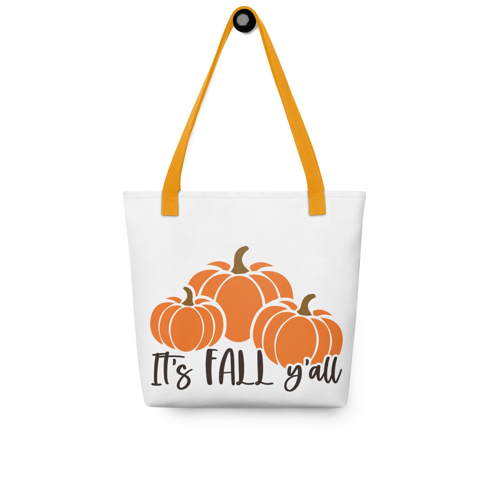 Fall Tote Bag It's Fall Y'all Pumpkin Bag Pumpkin Tote Bag - Etsy