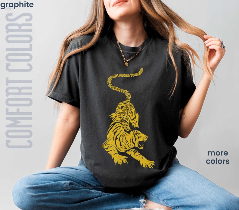Anti Maga Tiger Tee, Fierce Tattoo Inspired FDT Subtle Resistance Shirt ...
