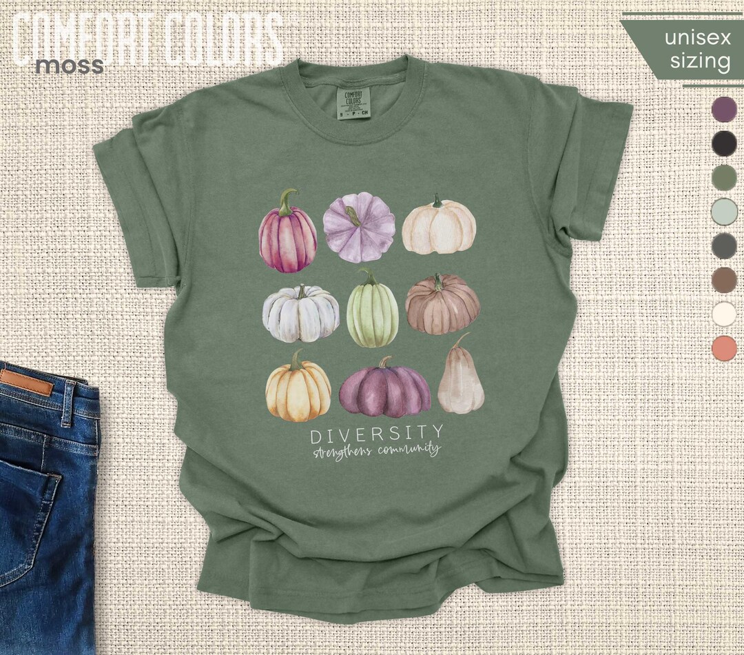 Diversity Strengthens Community Subtle Protest Tee, Comfort Colors ...