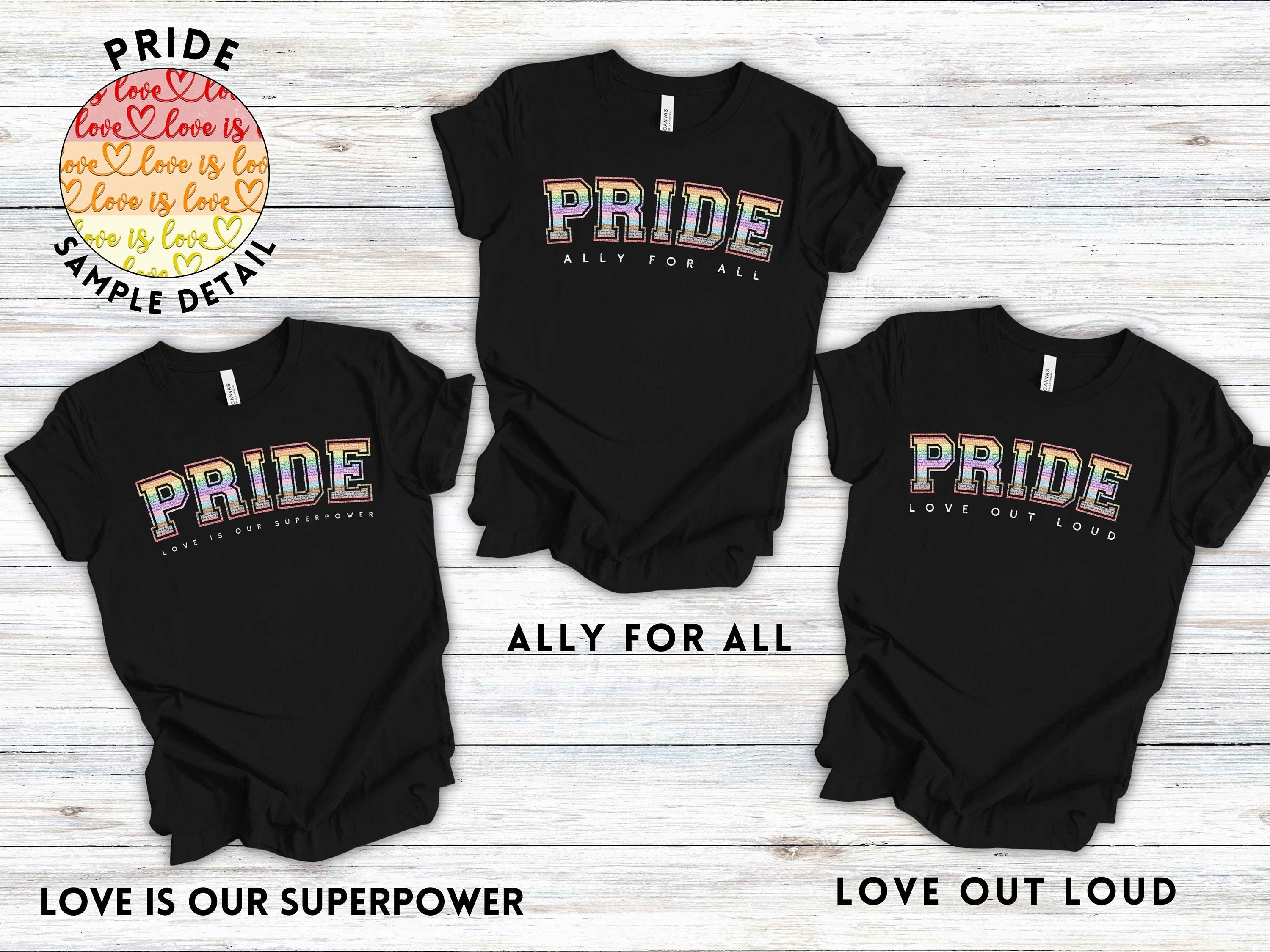 Unique PRIDE Tees for LGBTQ Families and Groups, Matching LGBTQ Apparel ...