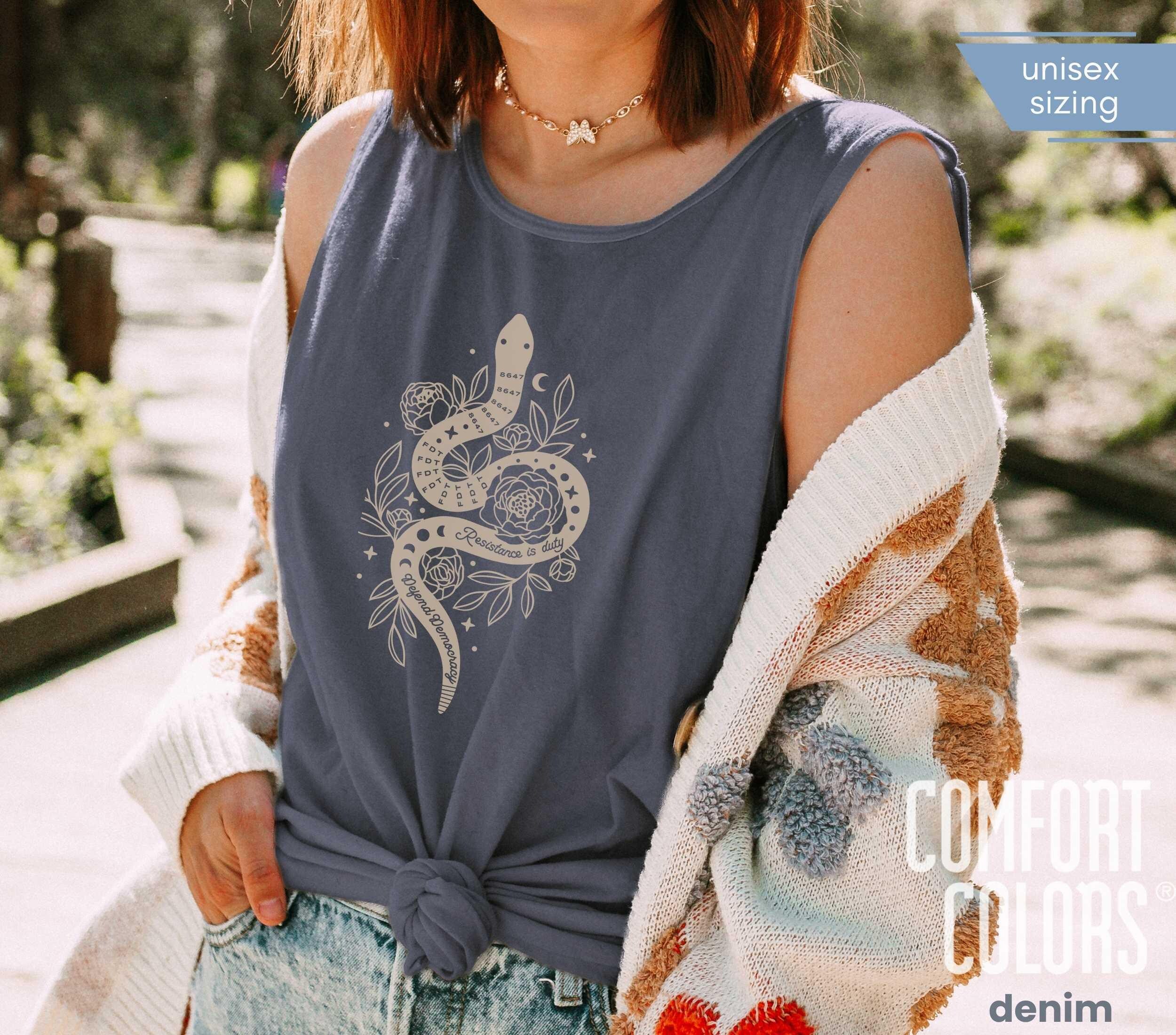 Subtle Anti Trump Tattoo Inspired Tank Top, Comfort Colors Dark ...