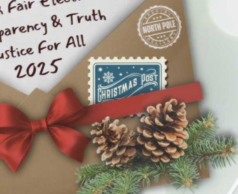 My Wish List Activist Christmas Ornament, Acrylic Positive Political ...