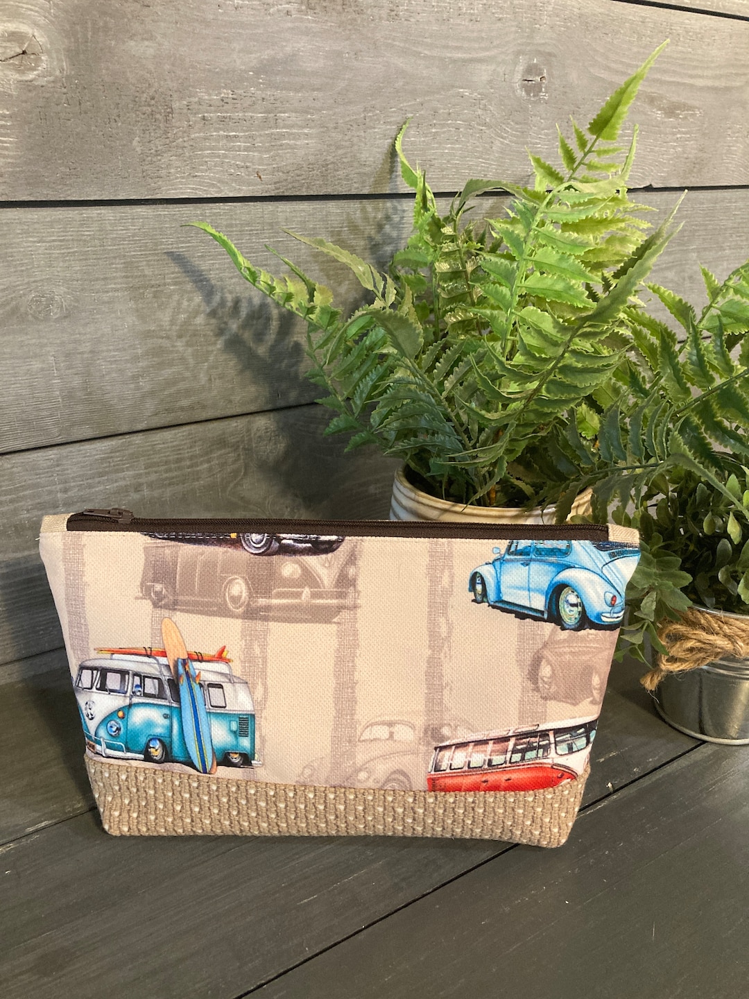 Vw Bus/van Zipper Pouch Bag, Volkswagen - Etsy