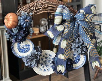 Vintage Ceramic Plate Wreaths - Etsy