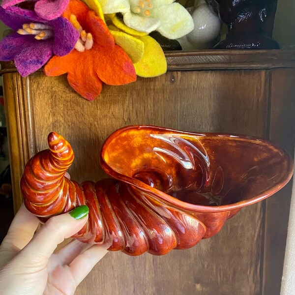 Ceramic Cornucopia - Etsy