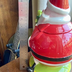 Vintage, Unique, Angular Santa Cookie Jar (small Chip on Back) - Etsy