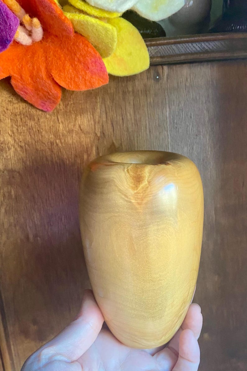 Vintage Turned Wood Bud Vase Rocky Mountain How's Your Aspen 5 Vintage, Handcrafted in the USA ...