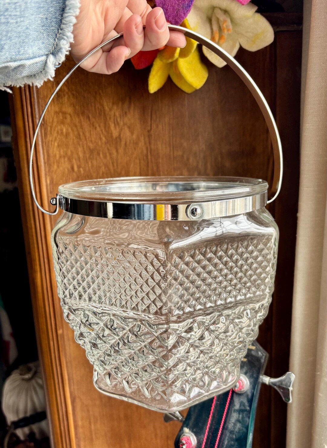 Anchor Hocking Wexford Ice Bucket - Etsy