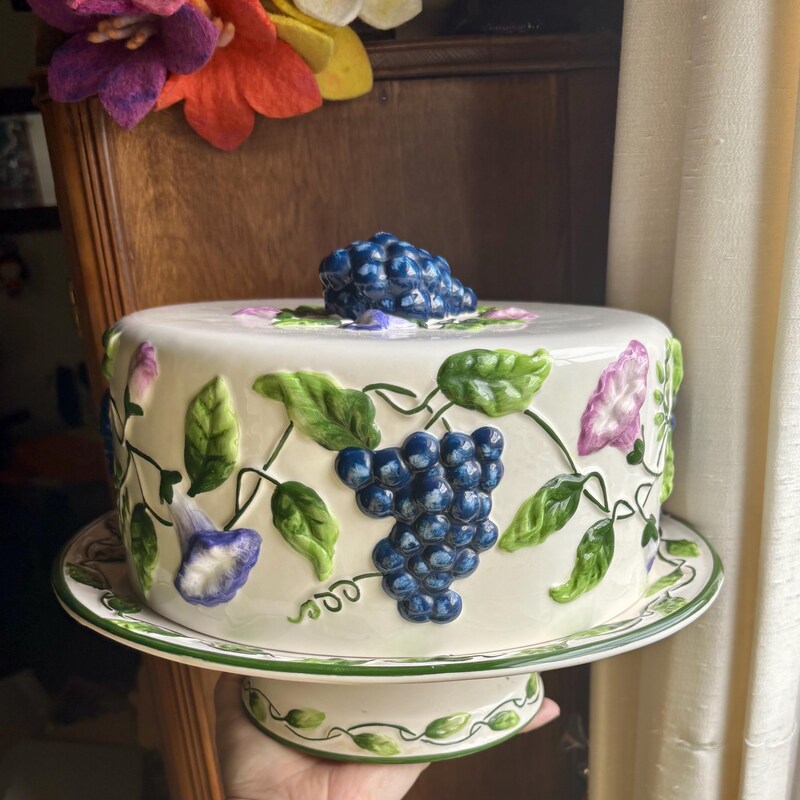 Ceramic Cake Stand - Etsy