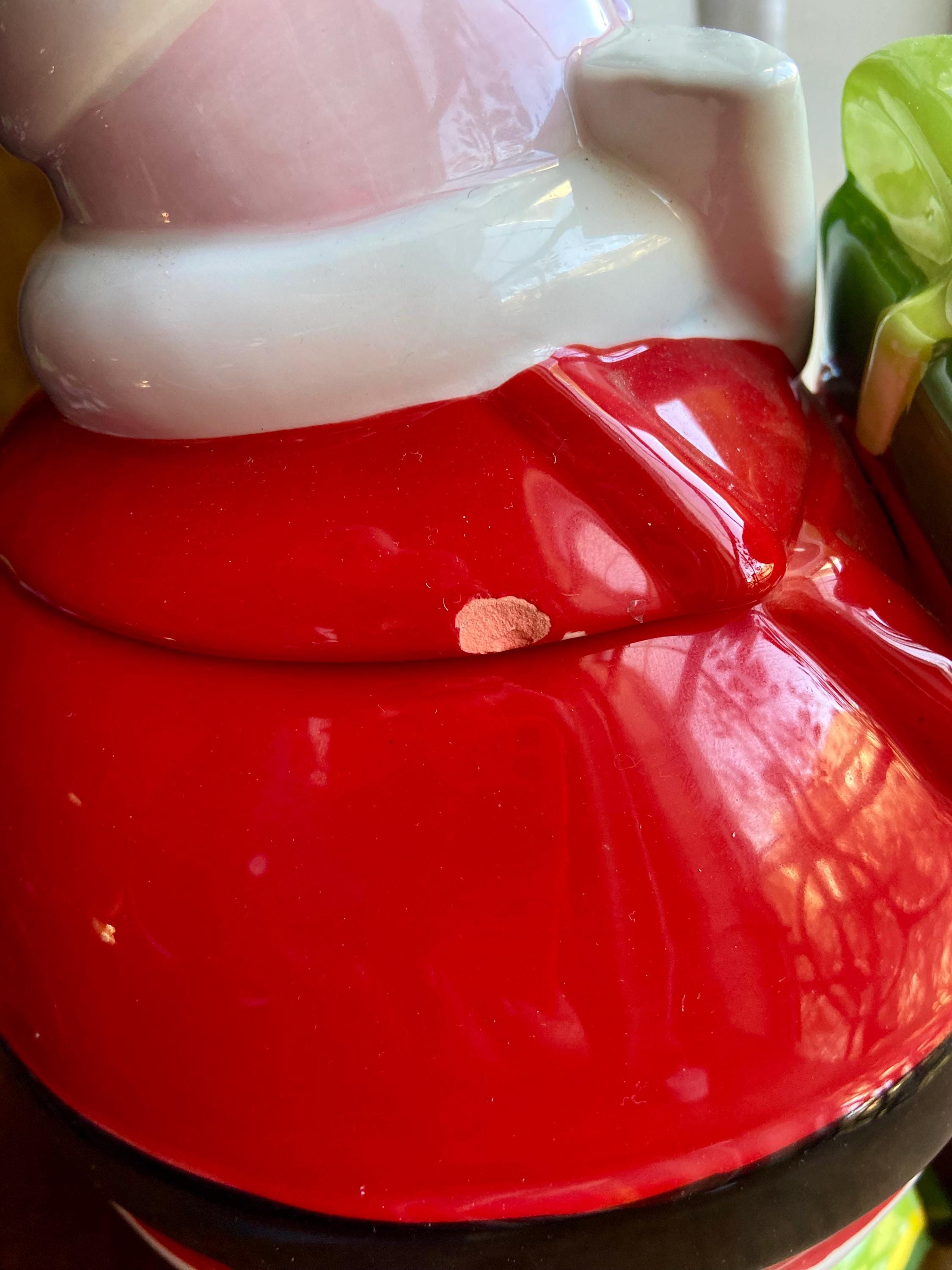 Vintage, Unique, Angular Santa Cookie Jar (small Chip on Back) - Etsy