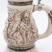 Vintage 1991 Avon Ceramic Stein With Pewter Lid, Beer Ceramic Jar ...