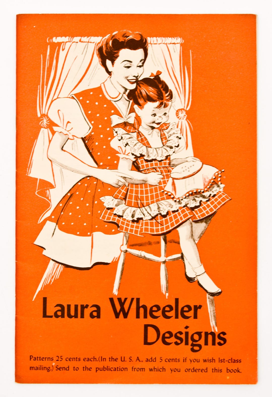Vintage Laura Wheeler Designs Needlework Pattern Book • 1940s Crochet ...