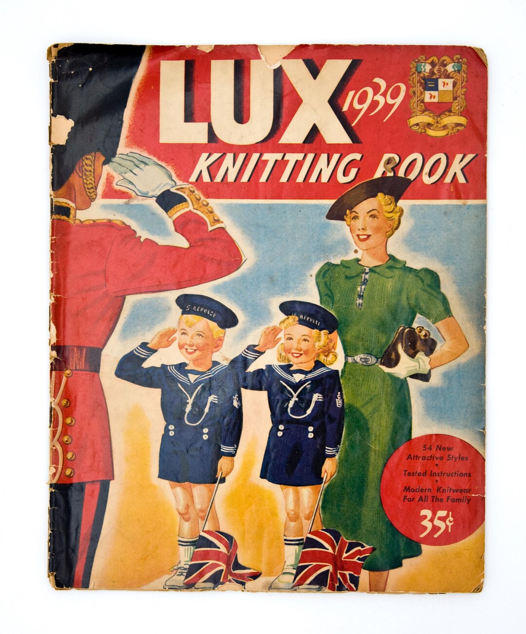 1939 LUX Knitting Book – 54 Vintage Patterns - Etsy