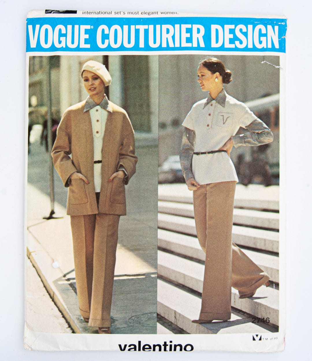 Vogue Sewing Pattern 2746, Vogue Couturier Design Valentino, Misses ...