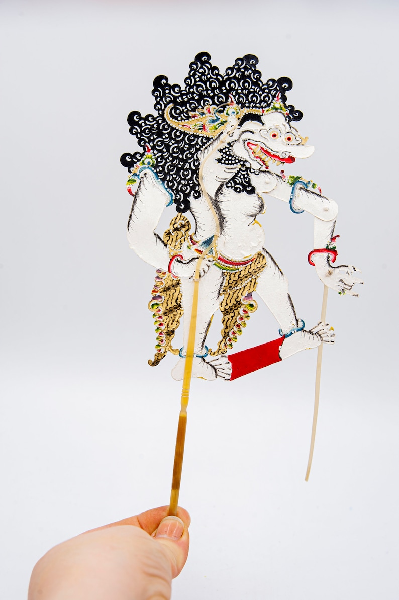 Gambar Wayang Kulit Buto Amral - Dewa Mambang, Indonesian Doll for ...