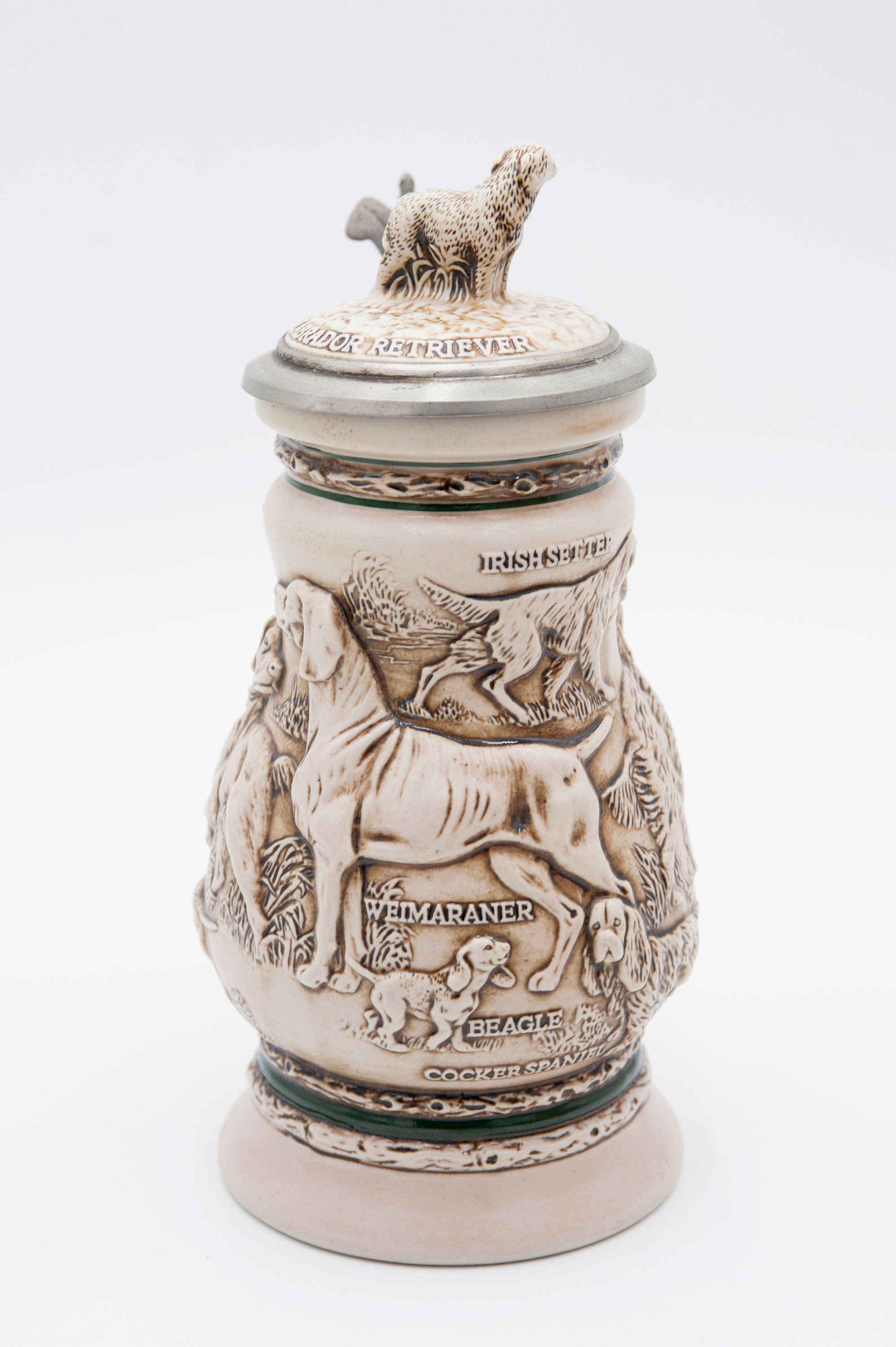 Vintage 1991 Avon Ceramic Stein With Pewter Lid, Beer Ceramic Jar ...