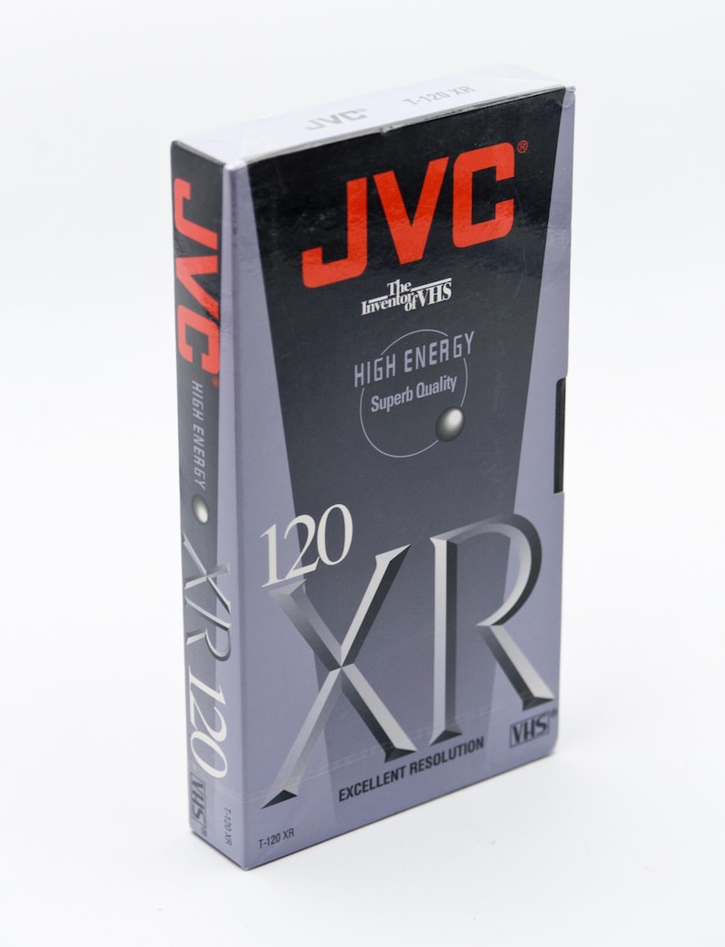 Vintage Blank VHS Tapes T 120 Sealed, Sony TDK Maxell and Jvc, 6 Hours ...