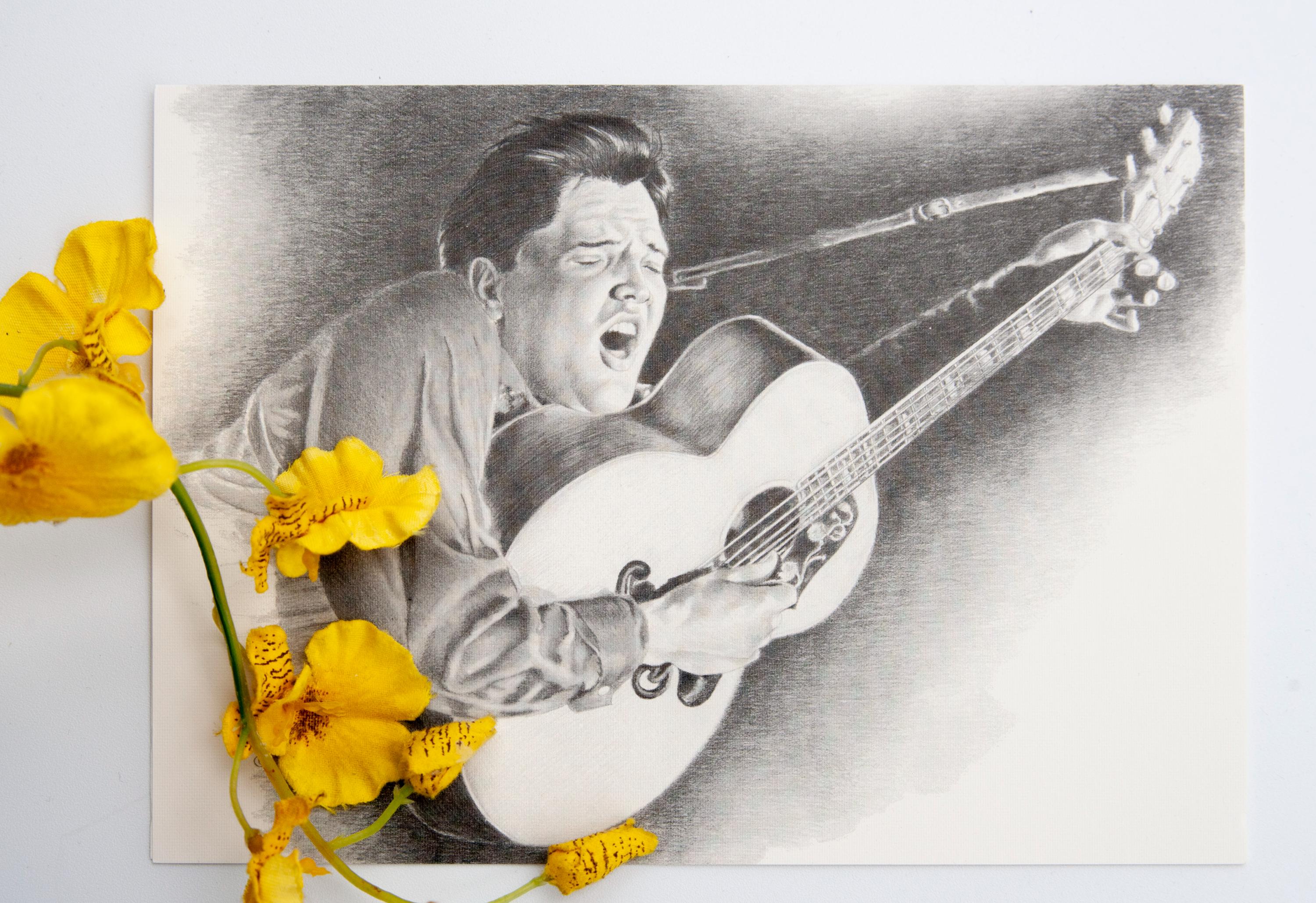 5 Vintage Elvis Presley Postcards and Envelopes, Moments in Time, the ...