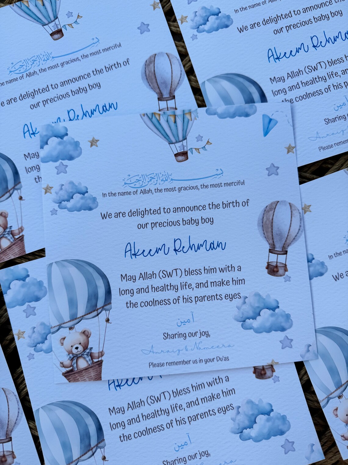 Custom Baby Name Announcement Sticker for Mithai Box Personalised Sweet ...