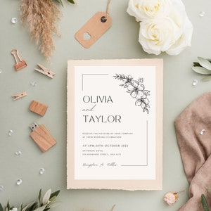 Digital Wedding Invitation - Etsy