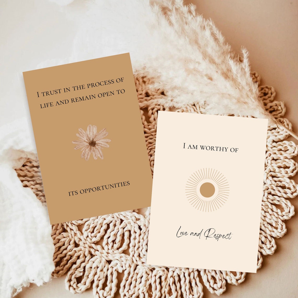 Affirmation Cards Printable, Affirmation Cards Digital, Vision Board ...