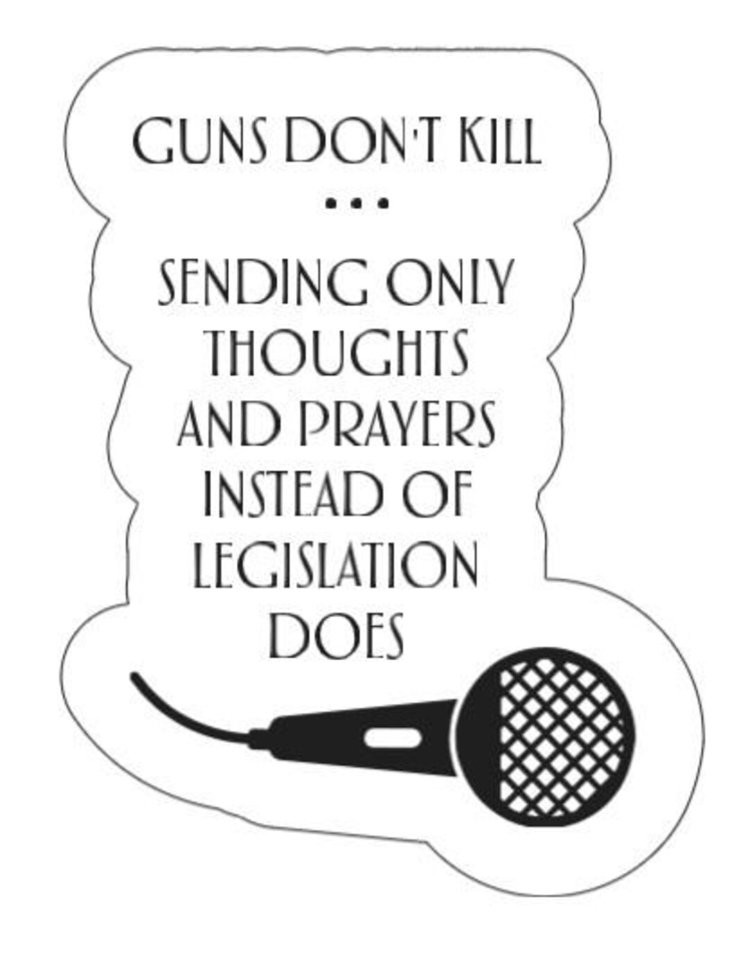 Mic Drop Sticker - Etsy