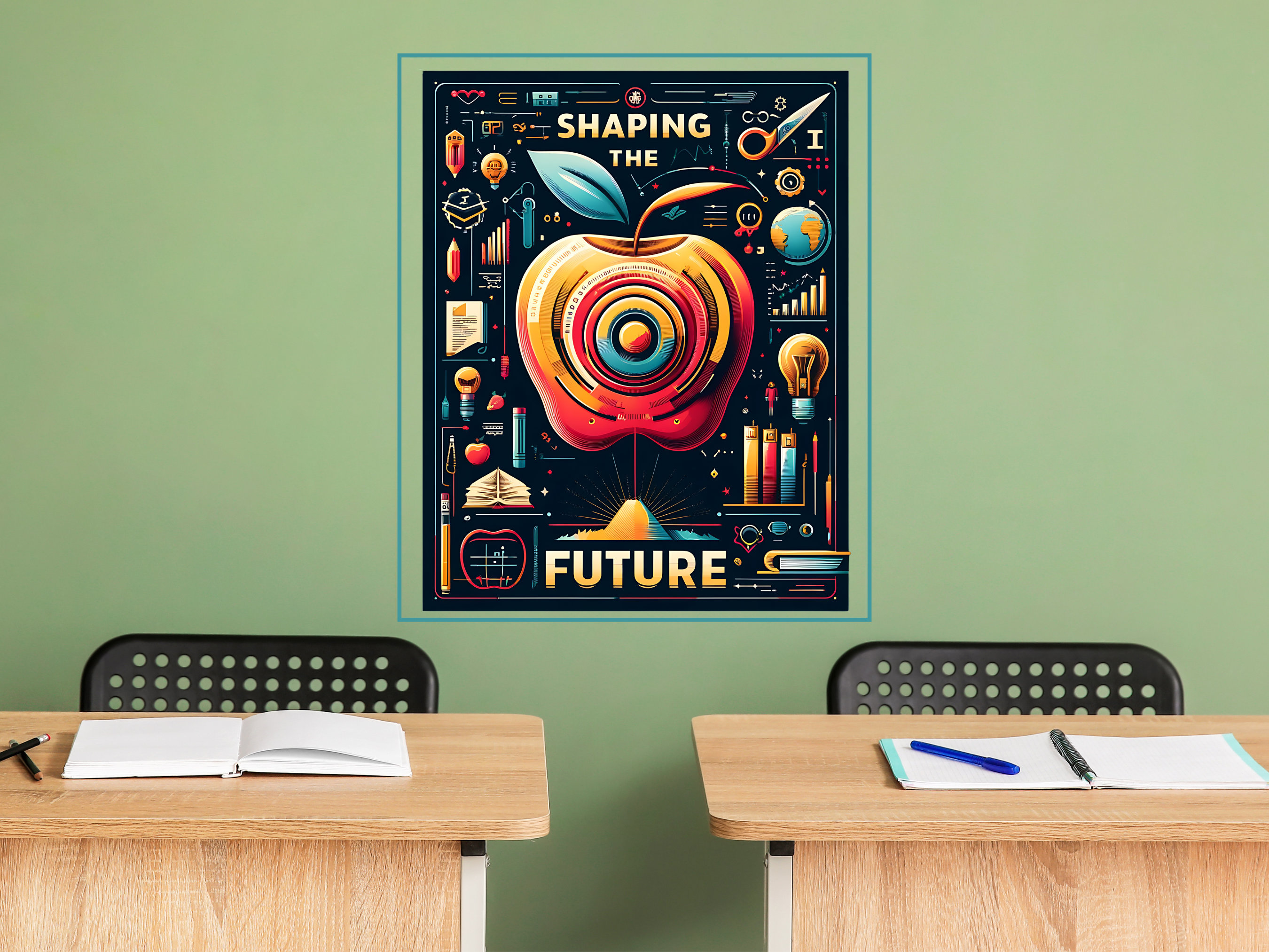 The shaping the Minds of the Future Series Educational Poster - Etsy