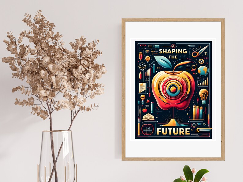 The shaping the Minds of the Future Series Educational Poster - Etsy
