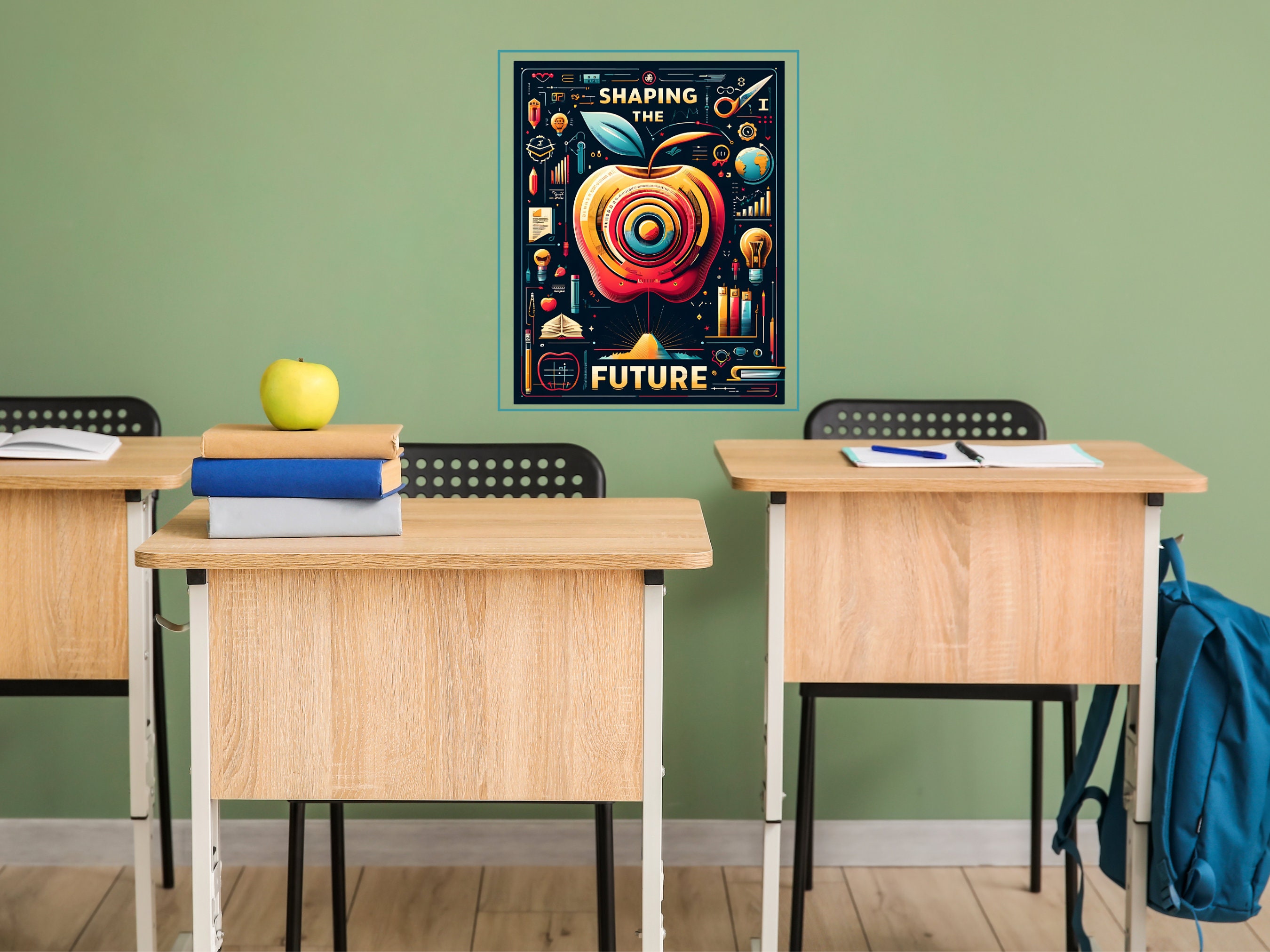 The shaping the Minds of the Future Series Educational Poster - Etsy