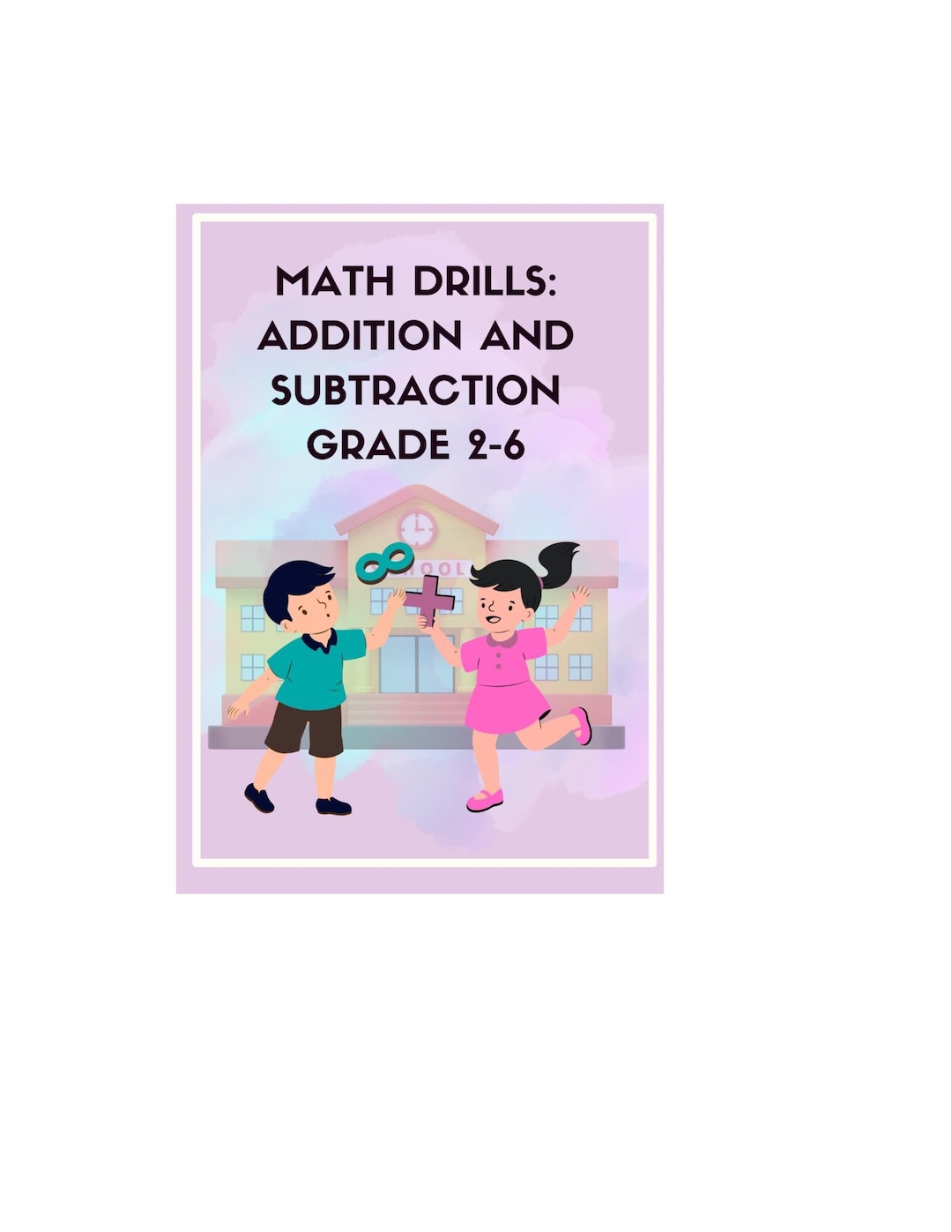 Digital Printable Practice Paper/math Drills Grade 2-6/ Addition and ...