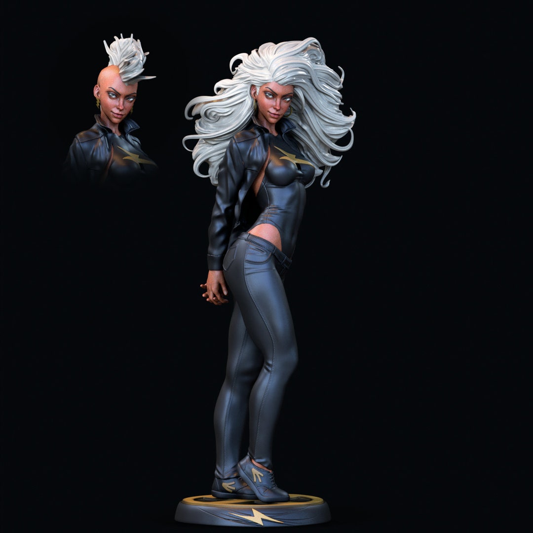 Storm 3d Printed Unpainted Unassembled Kit - Etsy