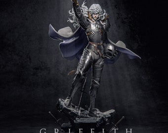 Griffith Anime Fanart 3D Resin Print unassembled and Unpainted 3D Resin ...
