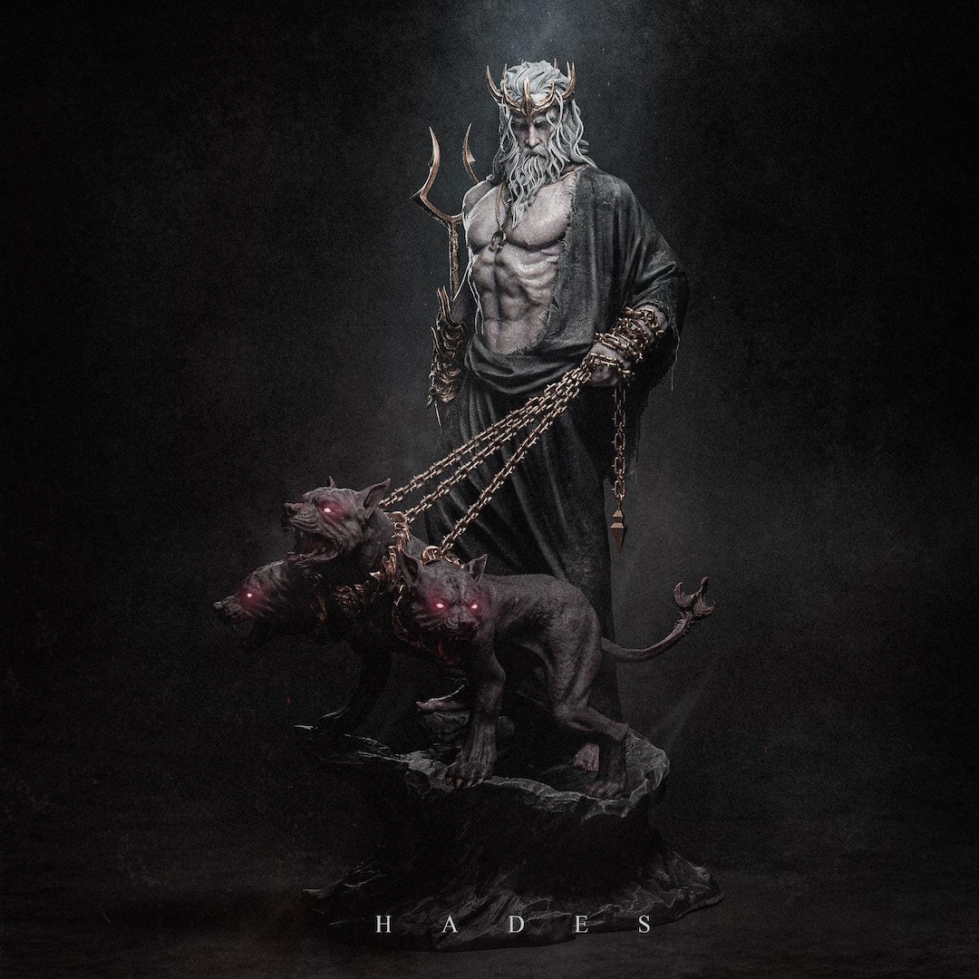 DIY Hades KIT Model – Unpainted 3D Printed Mythic Villain Figure KIT ...