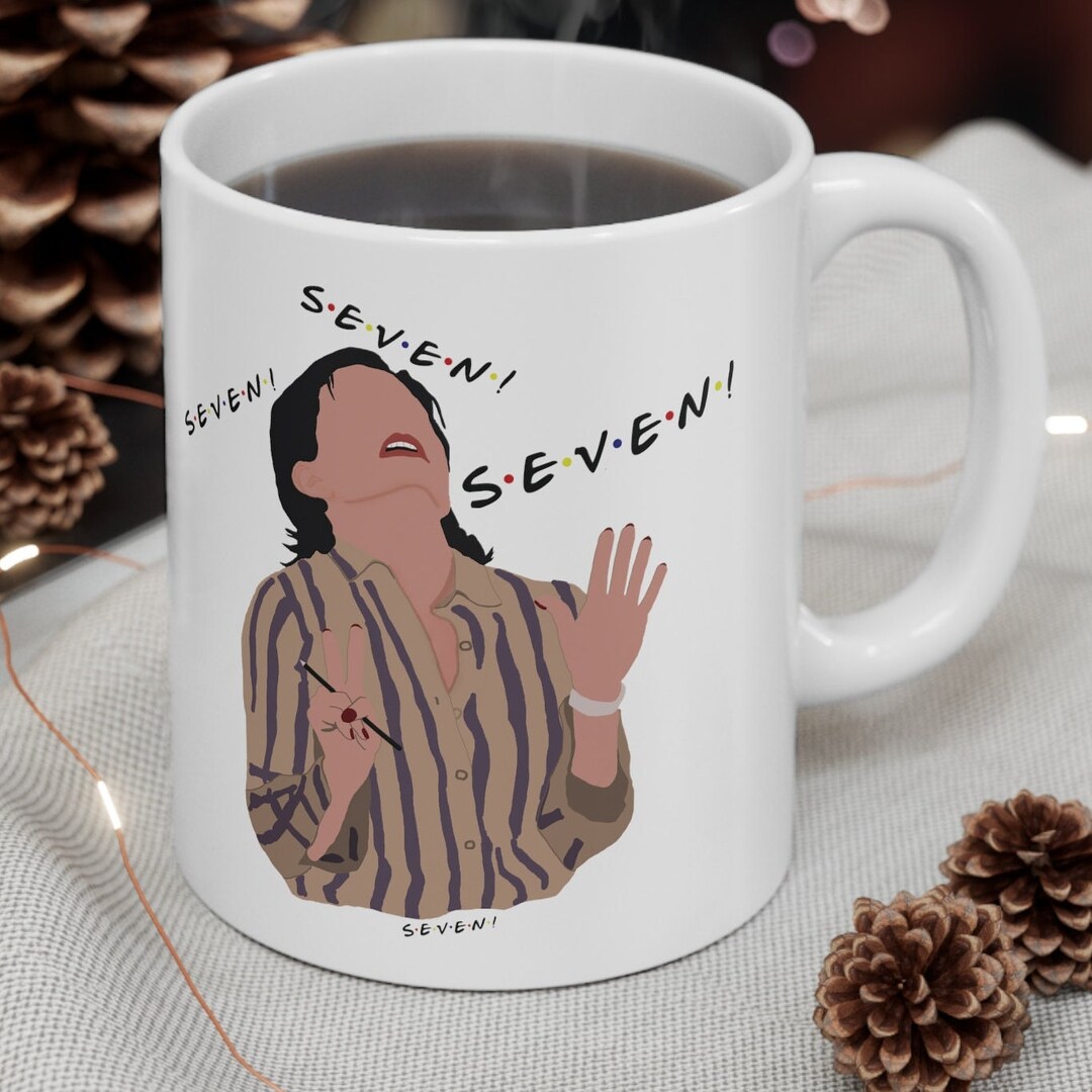 Friends Inspired Monica "seven! Seven! Seven!" Mug | Perfect for ...