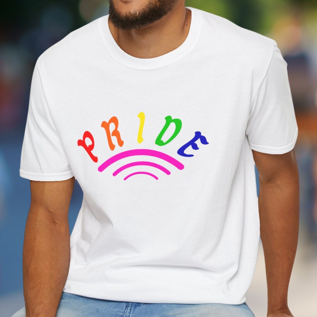 Colourful Pride Inspired T-shirt | Perfect Gift for Pride Month ...