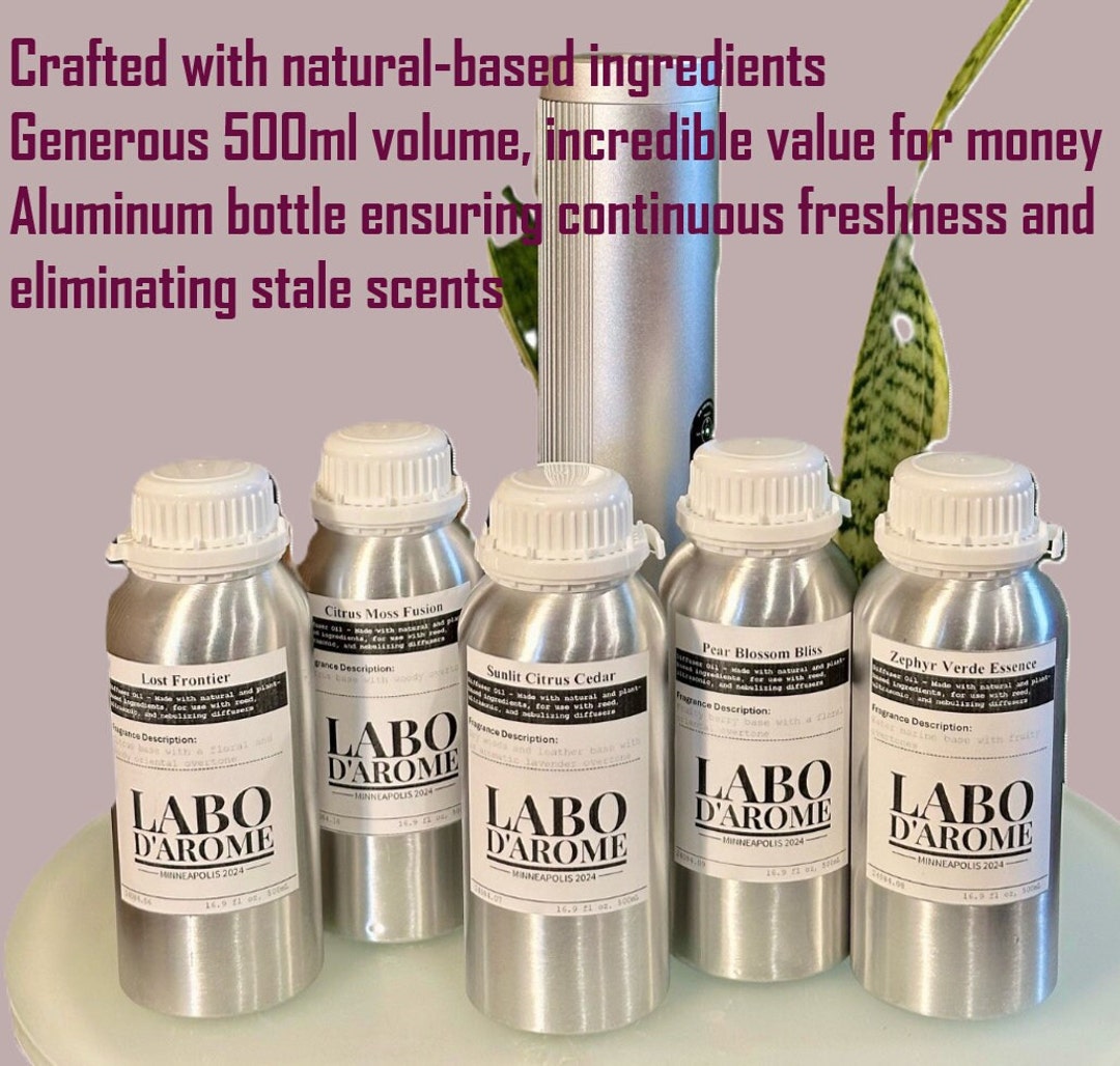 16.9oz, 500ml! Waterless Nebulizer/reed/ultrasound Diffuser Fragrance ...