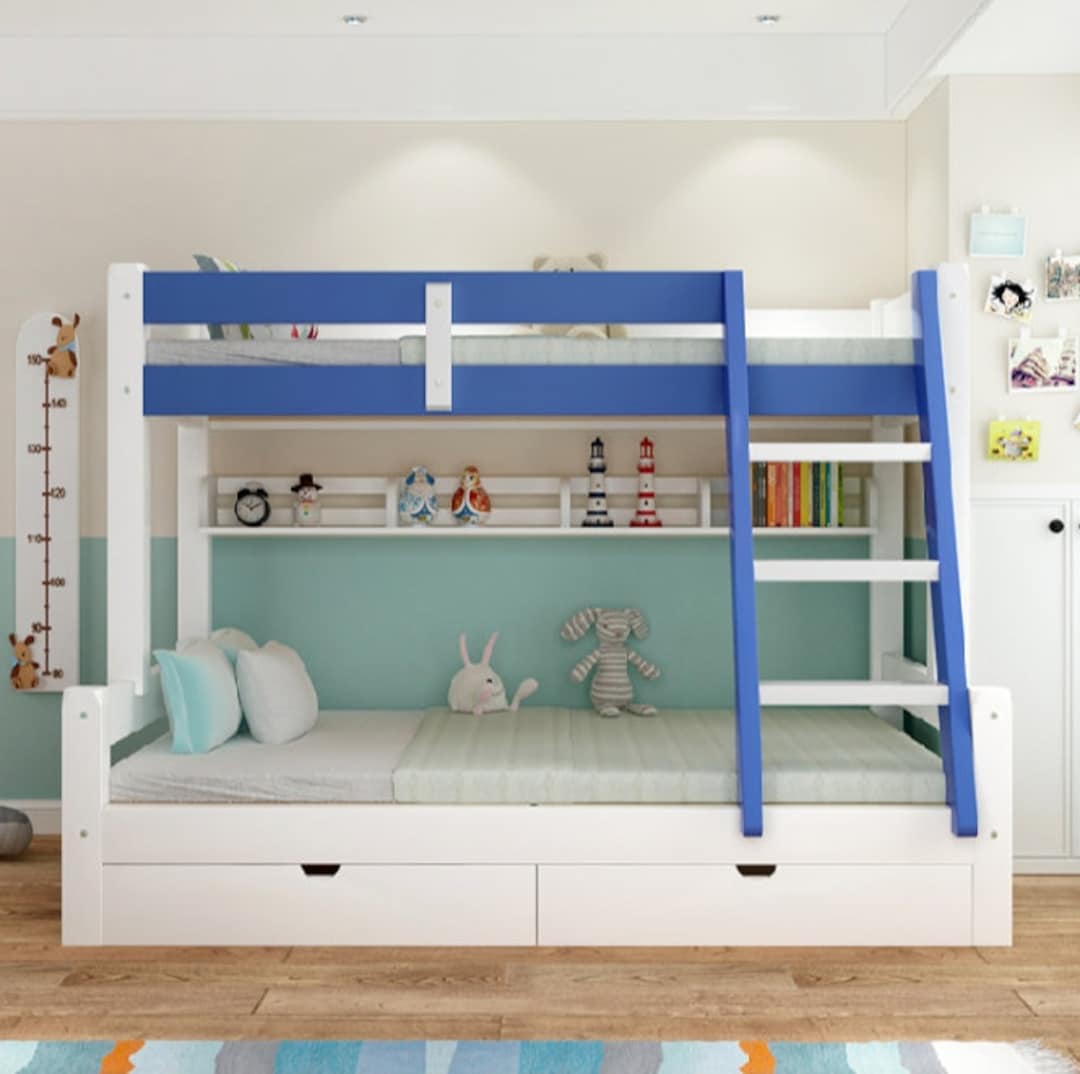 Multi-functional Double Decker Bed for Adult and Childer - Etsy