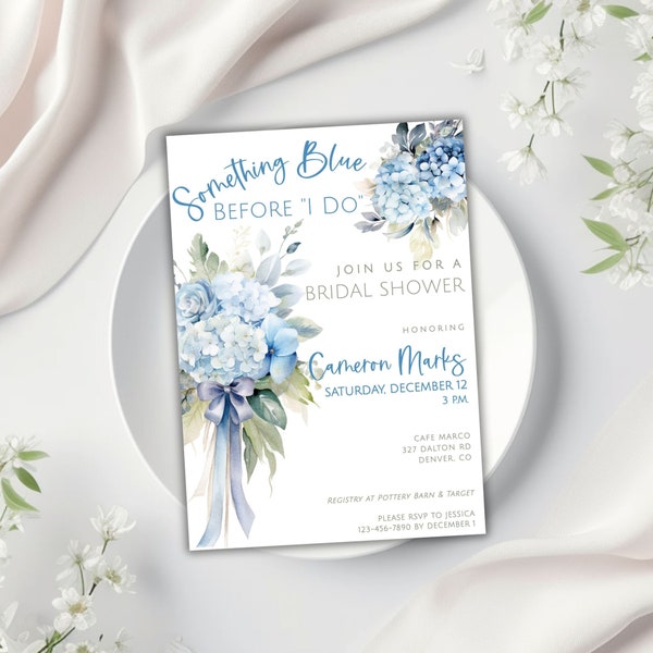 Something Blue Before I Do - Etsy