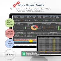 Trading Journal Printable | Stock Options Bitcoin Trade Log PDF ...