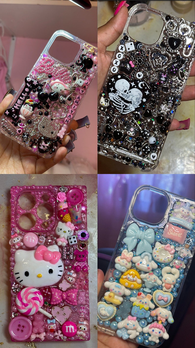 Junk Cases Charm Phone Cases Sanrio Phone Case - Etsy