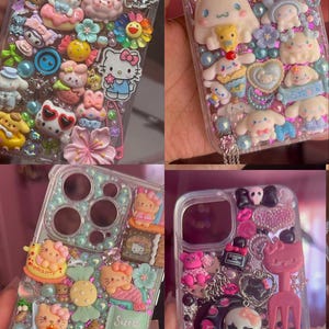 Junk Cases | Charm Phone Cases | Sanrio Phone Case - Etsy