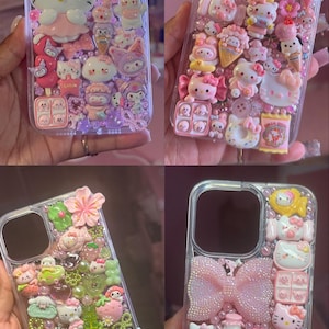 Junk Cases | Charm Phone Cases | Sanrio Phone Case - Etsy