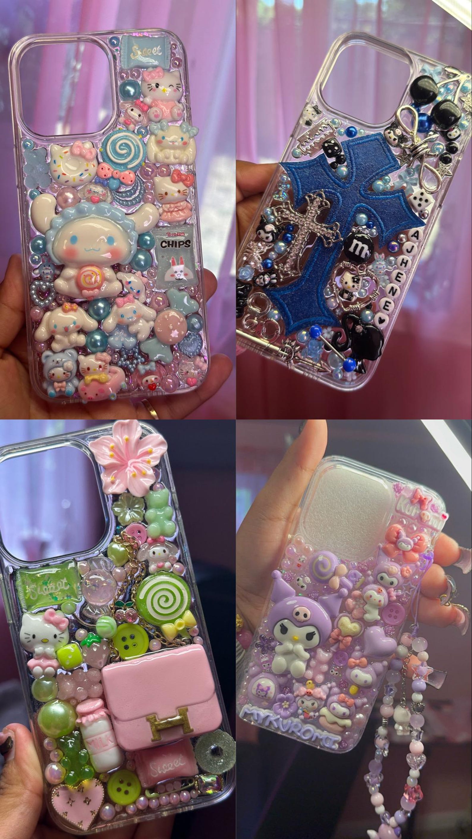 Junk Cases Charm Phone Cases Sanrio Phone Case - Etsy