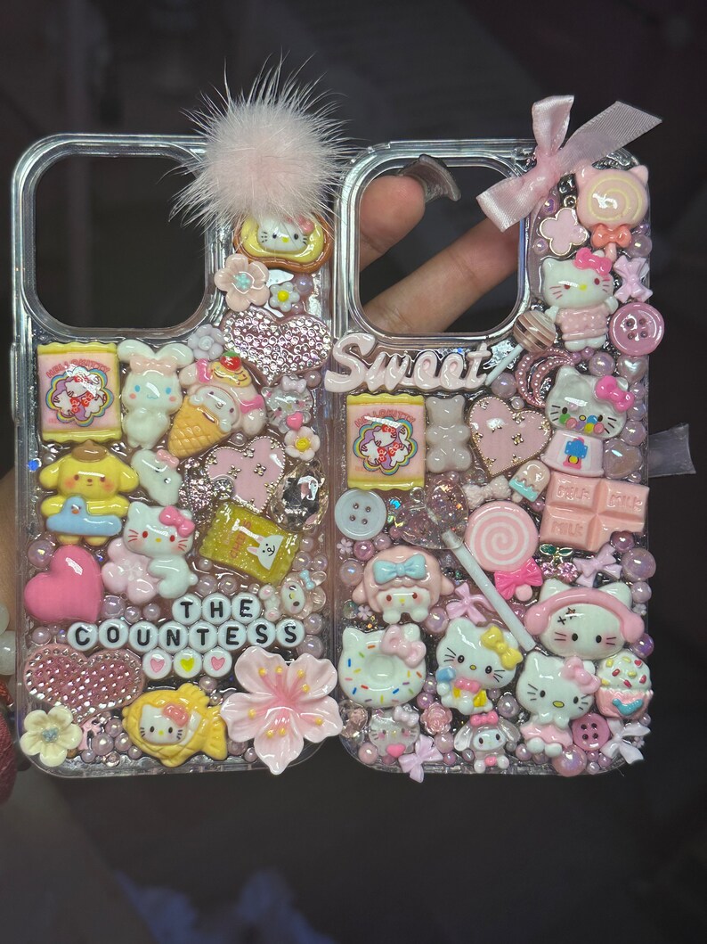 Junk Cases Charm Phone Cases Sanrio Phone Case - Etsy